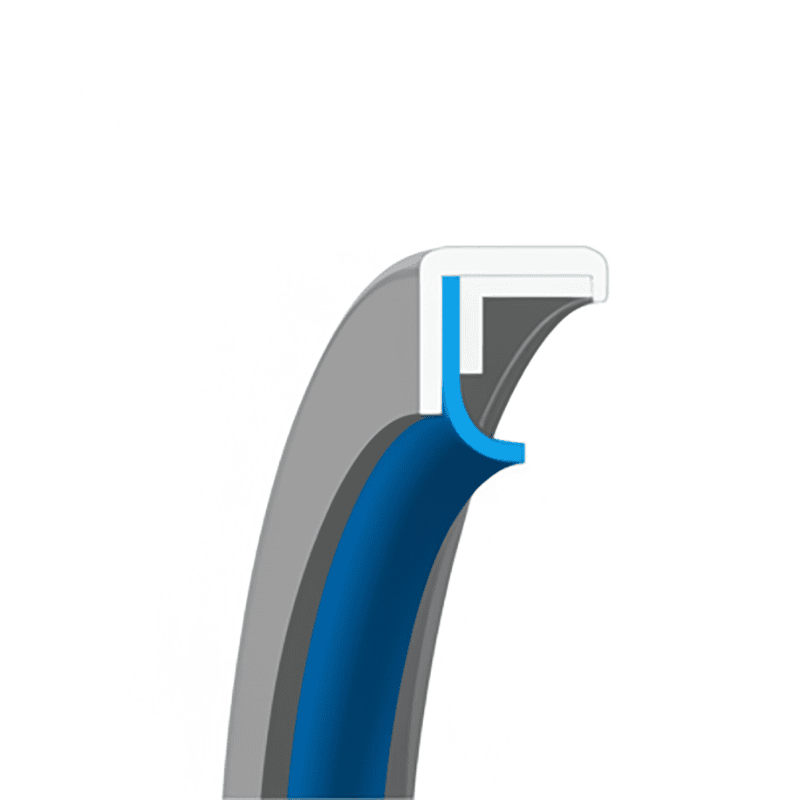 High pressure rotary lip seals