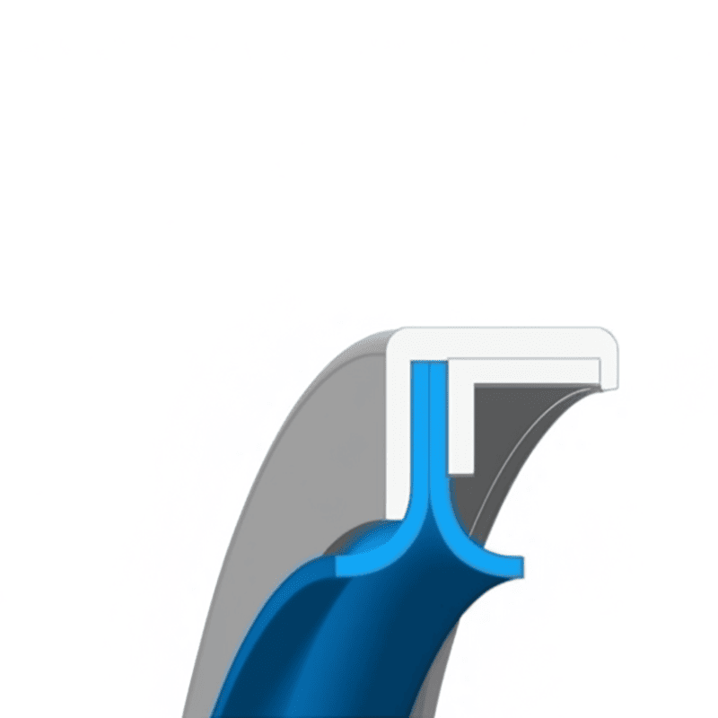High pressure rotary lip seals